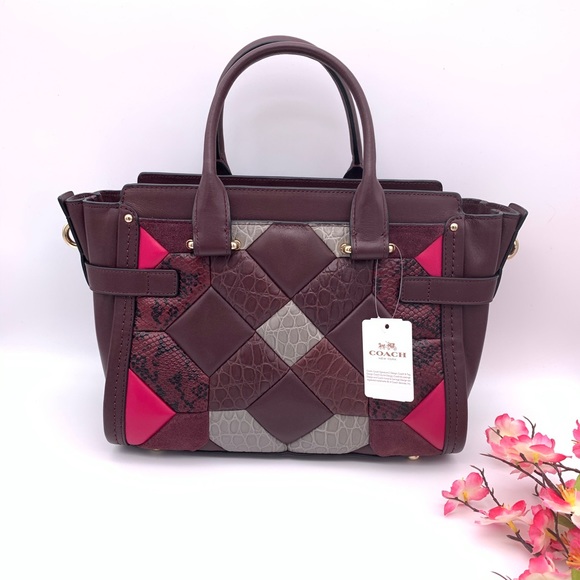 Coach | Bags | Coach Swagger Carryall 27 In Canyon Quilt | Poshmark
